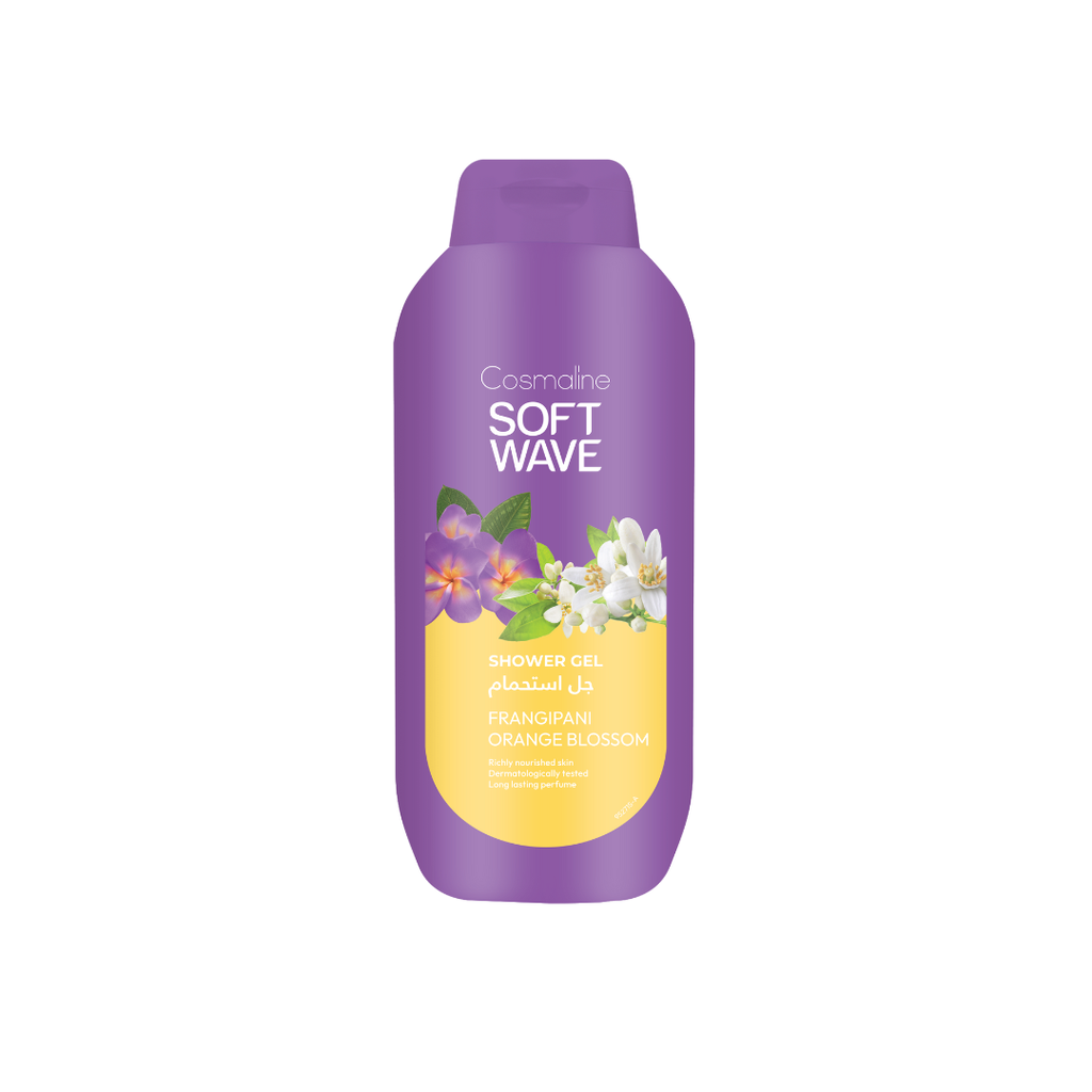 Soft Wave Shower Gel Frangipani Orange Blossom 650ML | Cosmaline